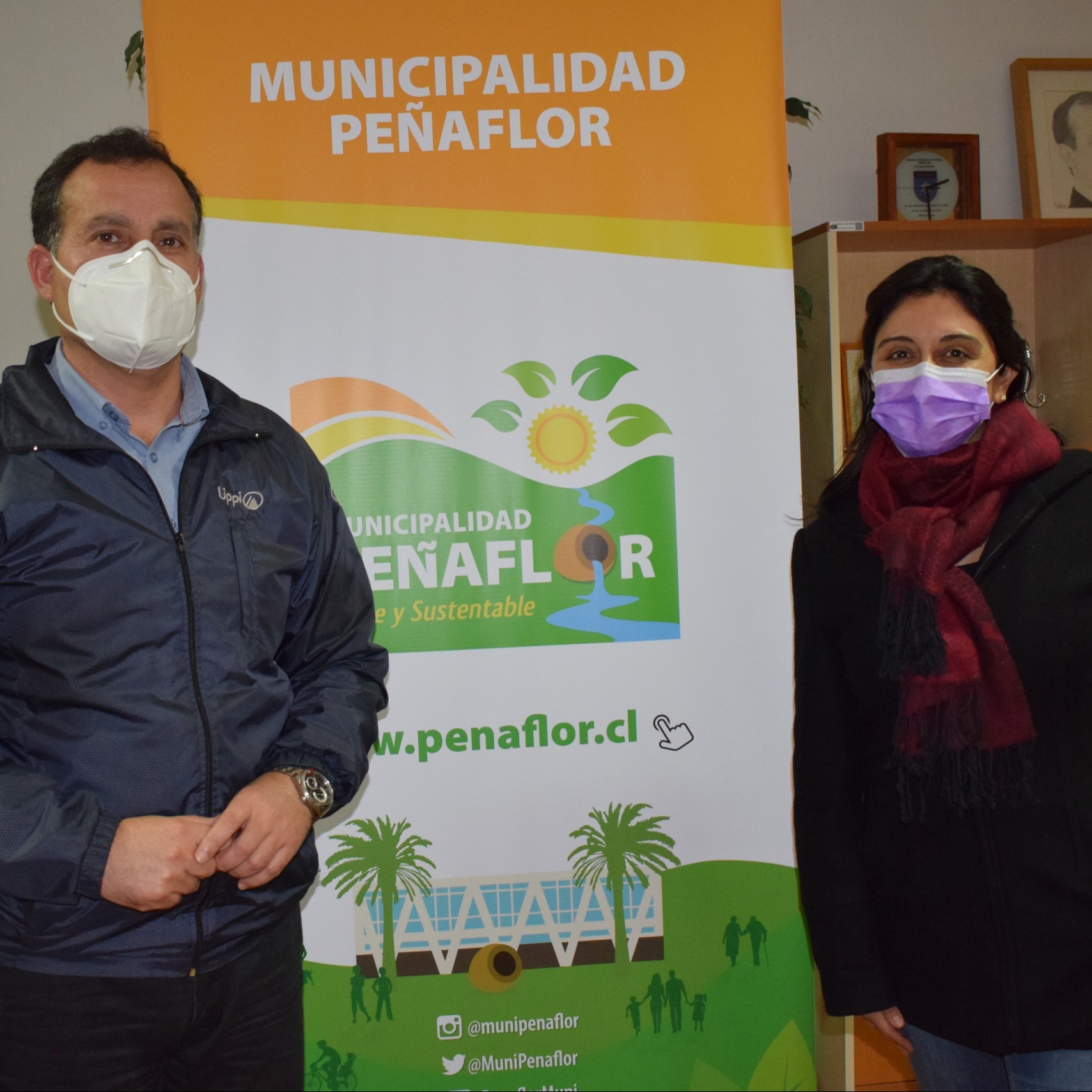 Alcalde se reúne con Dipurada Marcela Sándoval, quien asumió en febrero ...